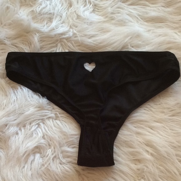 Swim | Thong Heart On Front And Back For Tanning | Poshmark